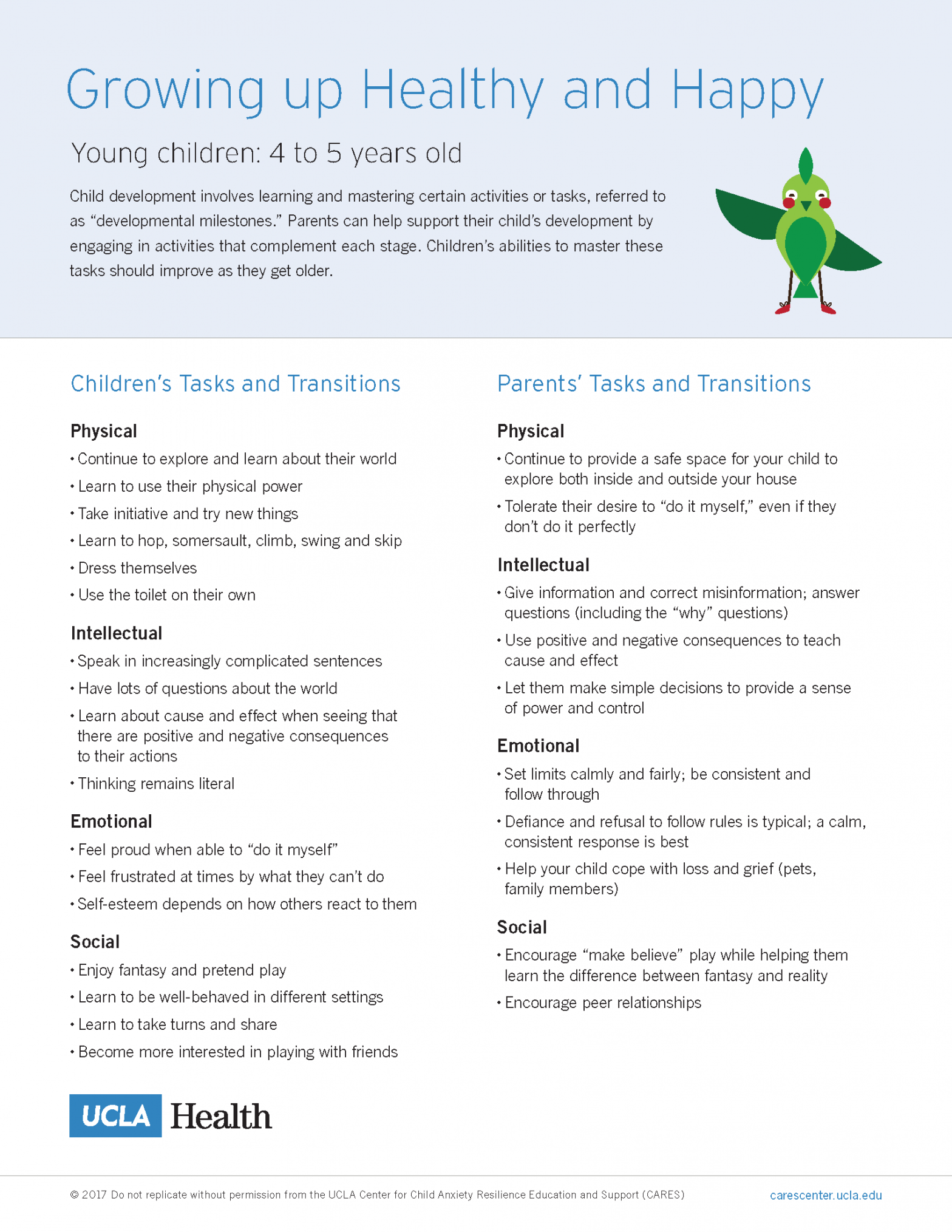 Growing Up Healthy and Happy – UCLA CARES Center