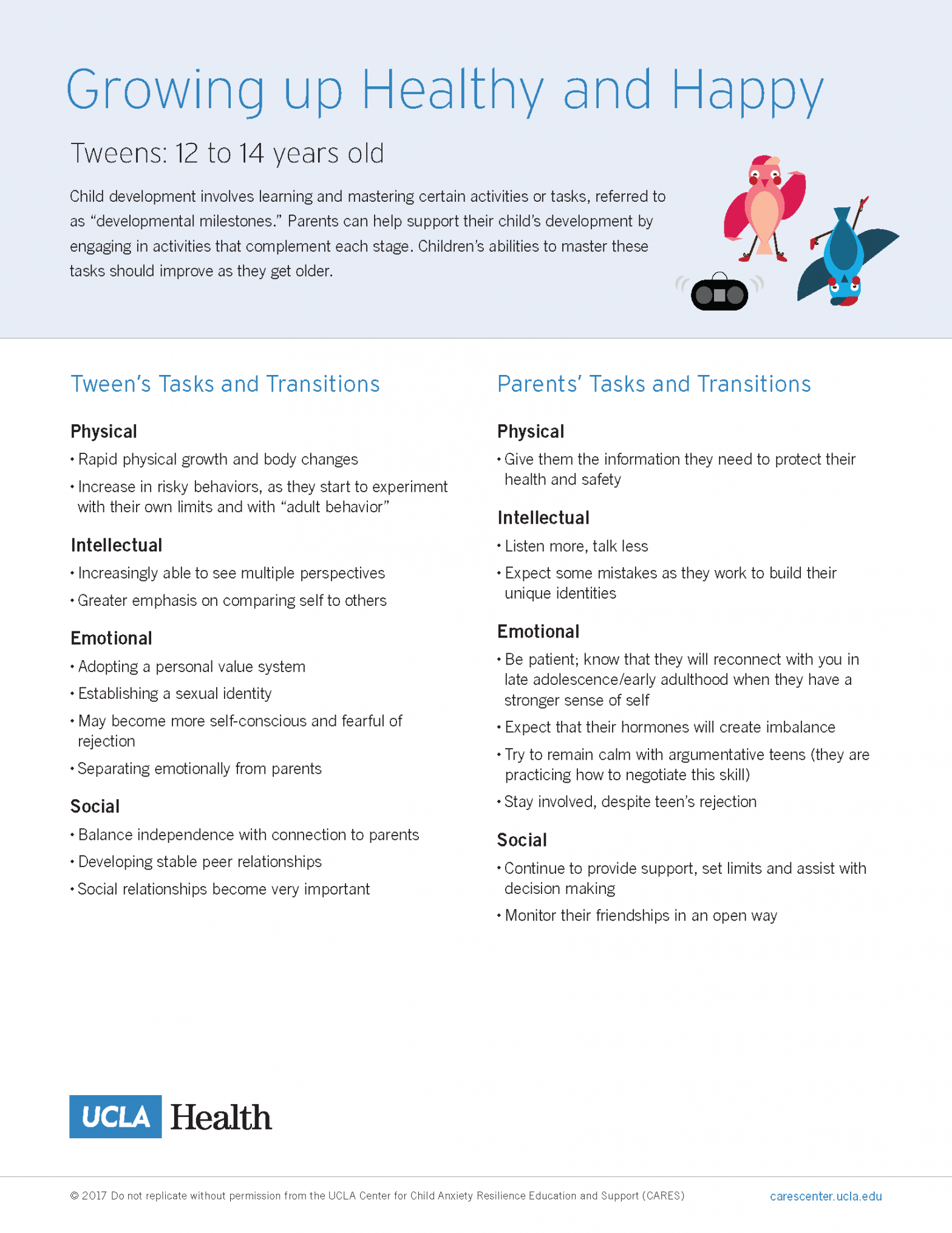 Growing Up Healthy and Happy – UCLA CARES Center